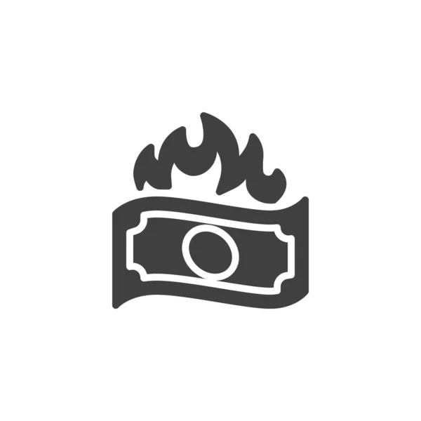 Money burn icon Stock Vectors, Royalty Free Money burn icon ...
