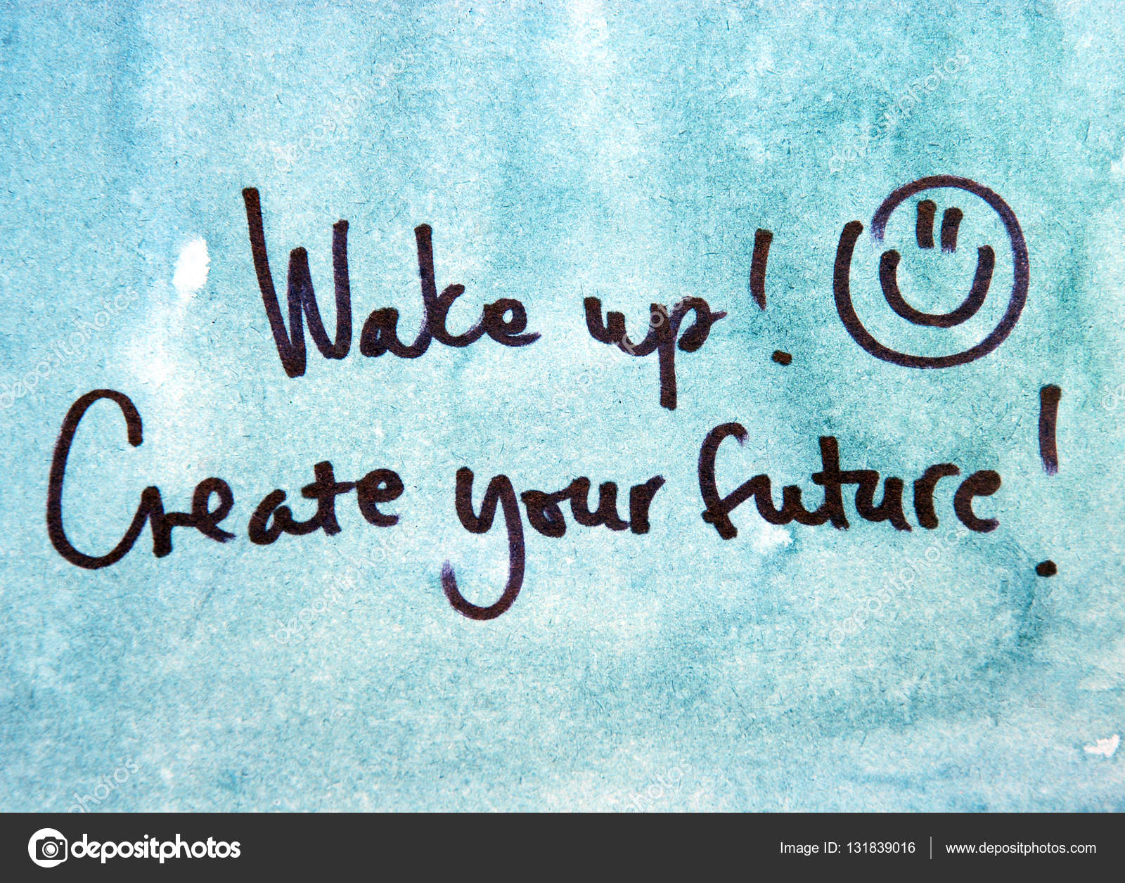 Note in black handwriting Stock Illustration by ©kukumalu80 #131839016