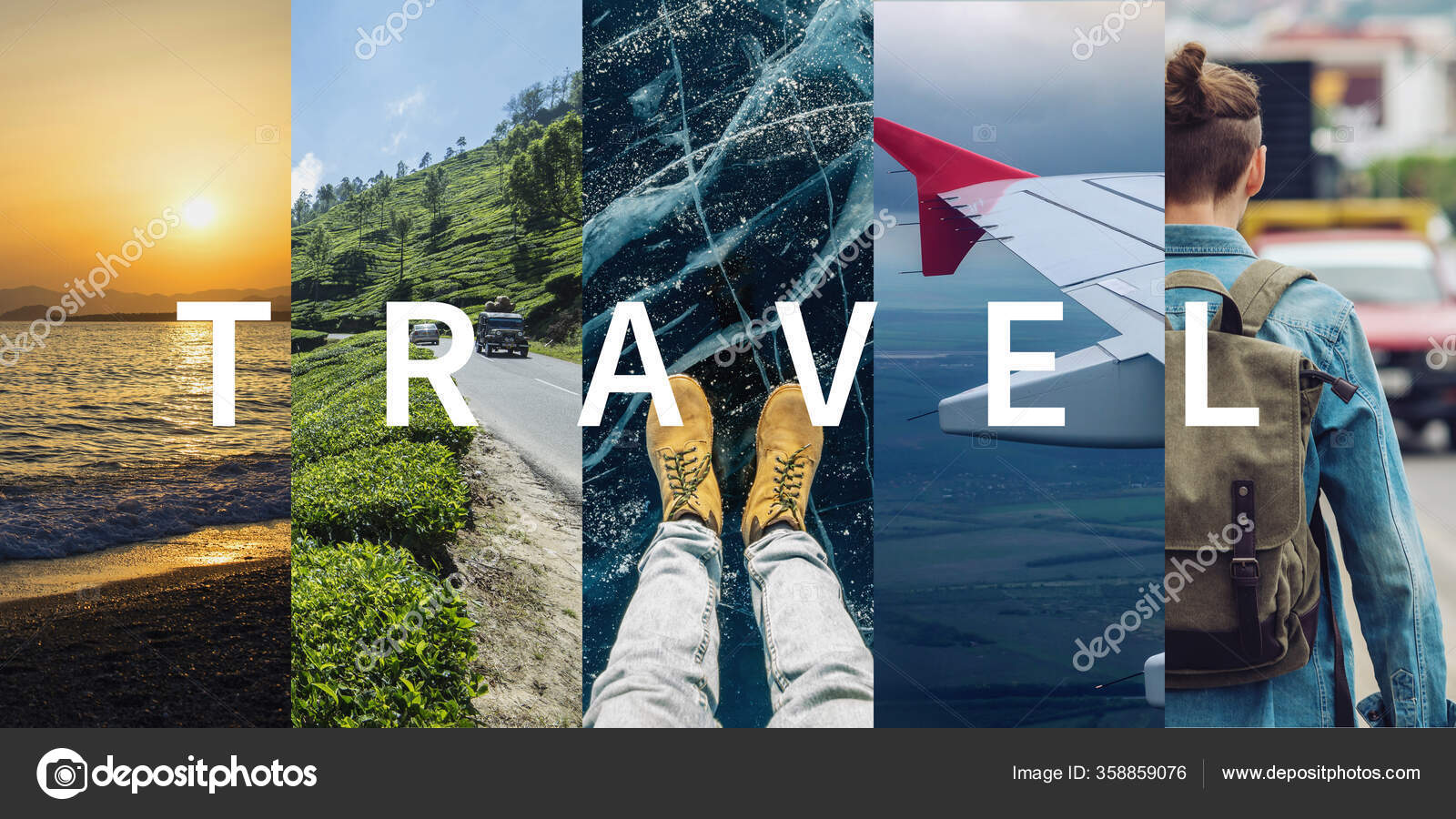 Travel Different Places Earth Diverse Nature Sea Mountains Lakes ...