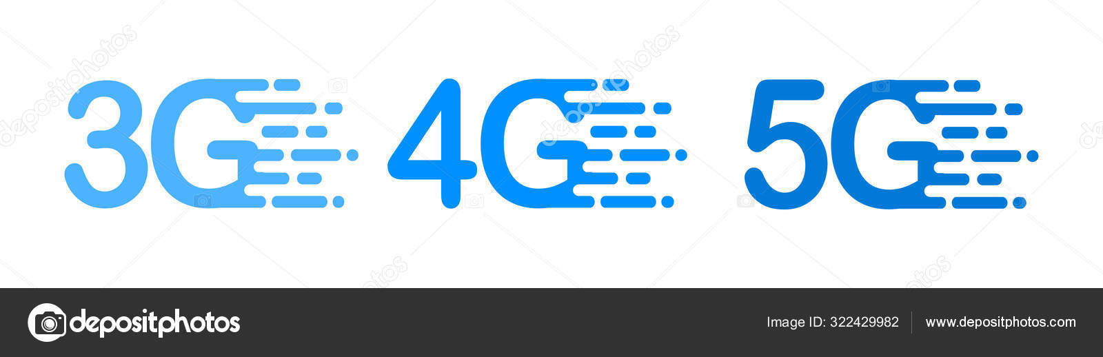 Fast 3G, 4G, 5G. Speed internet. — Stock Photo © musiyaka2@ukr.net #322429982