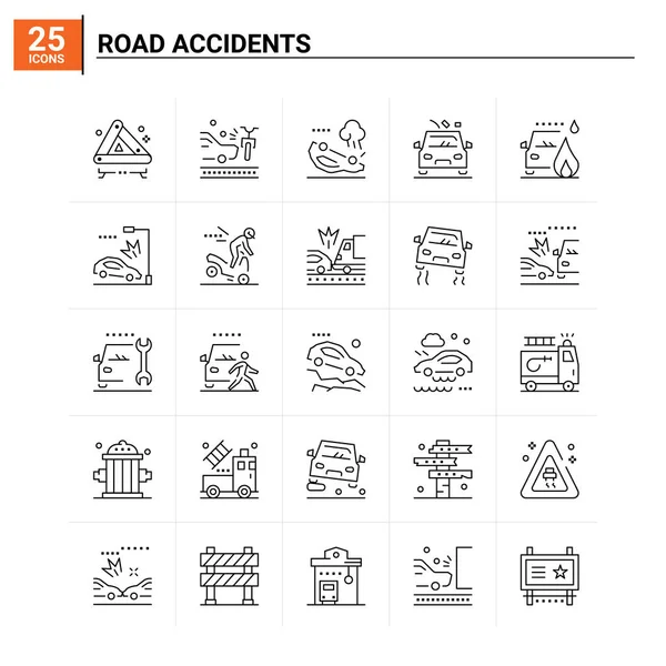 Traffic accidents icon imágenes de stock de arte vectorial | Depositphotos