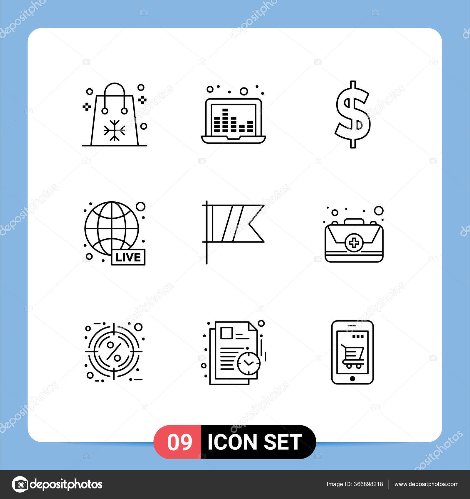 Esbozos Vectores Temáticos Símbolos Editables Signo Todo Mundo Ondas ...