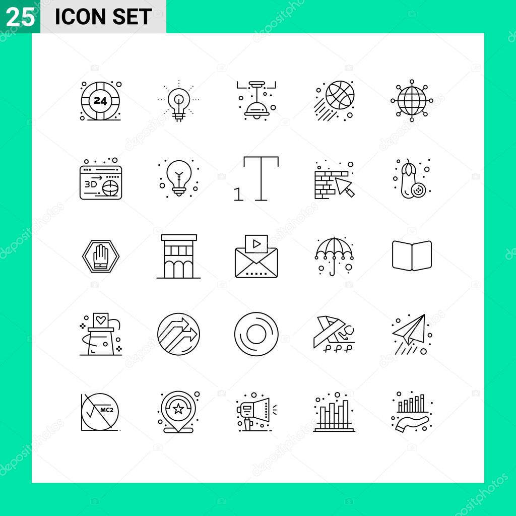 25 L neas de vectores tem ticos y s mbolos editables de conexiones, porter a, inspiraci n ...