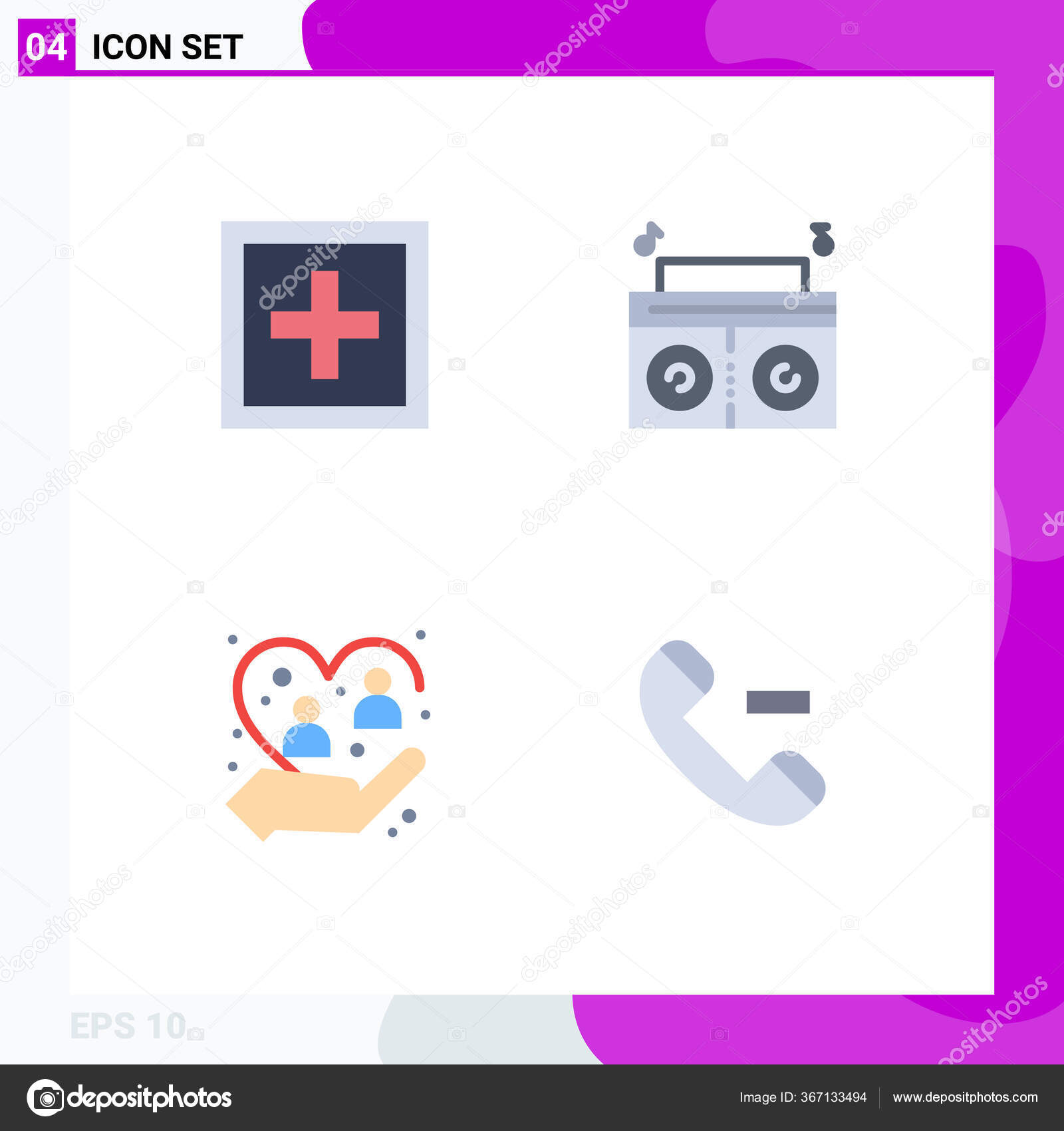 Pictogram Set Simple Flat Icons Help Caring Question Player People ...