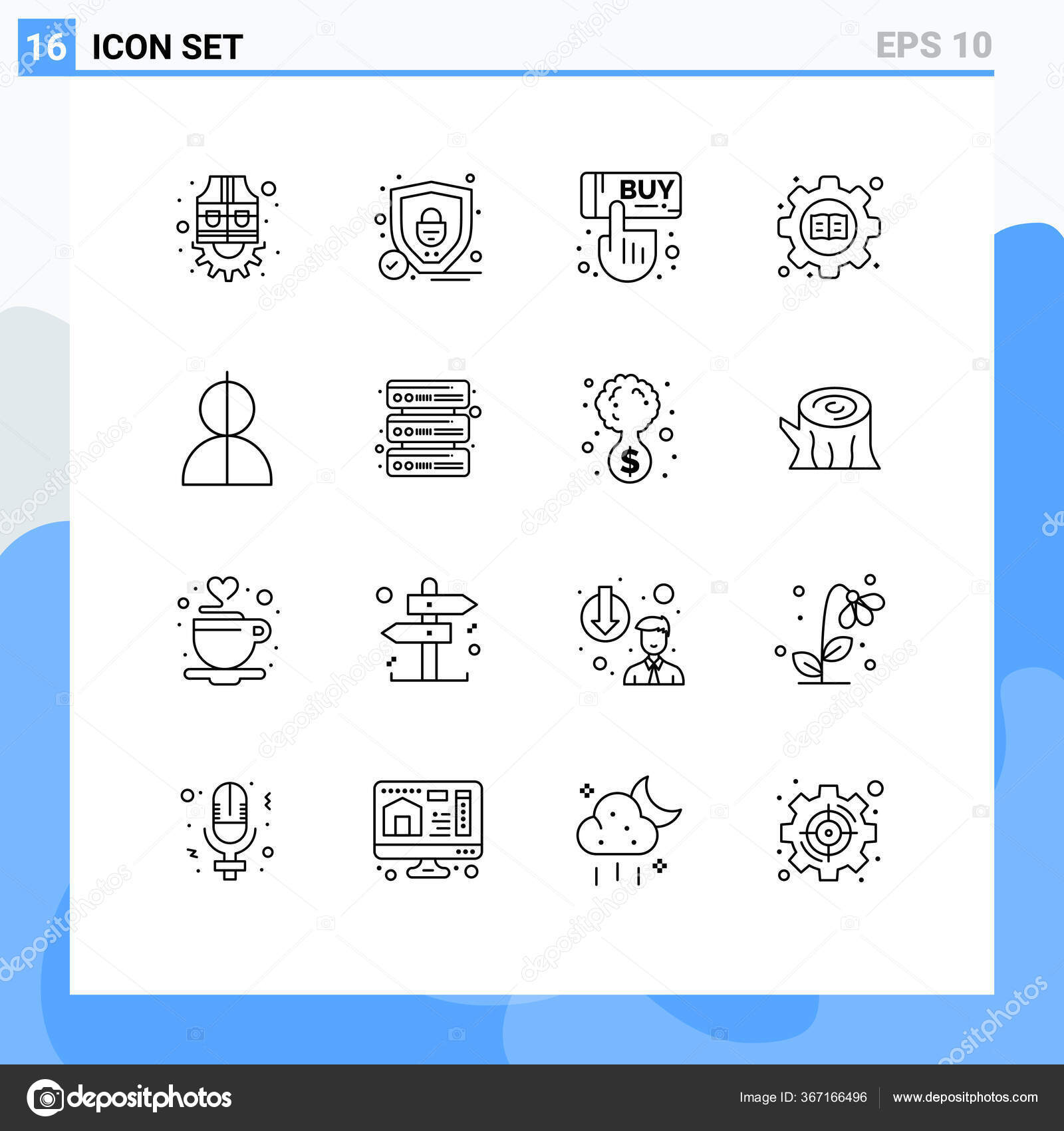 Mobile Interface Outline Set Pictograms Impersonation Avatar Buy Book ... Mobile Interface Outline Set Pictograms Impersonation Avatar Buy Book ...