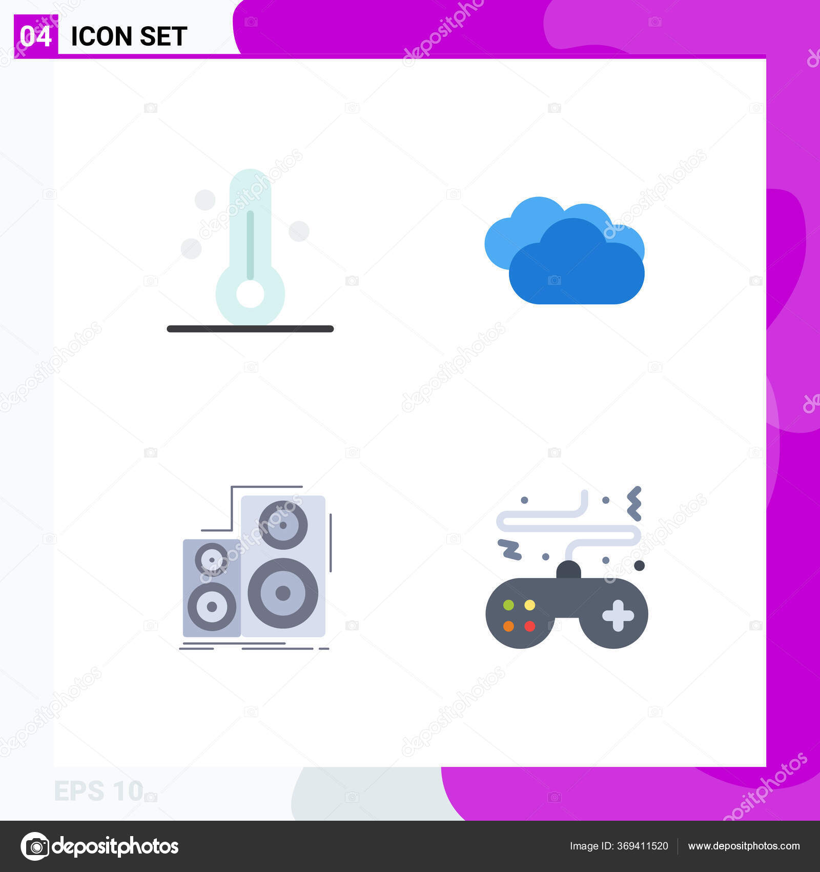 Universal Icon Symbols Group Modern Flat Icons Nature Hifi Weather Stock Vector Image by ...
