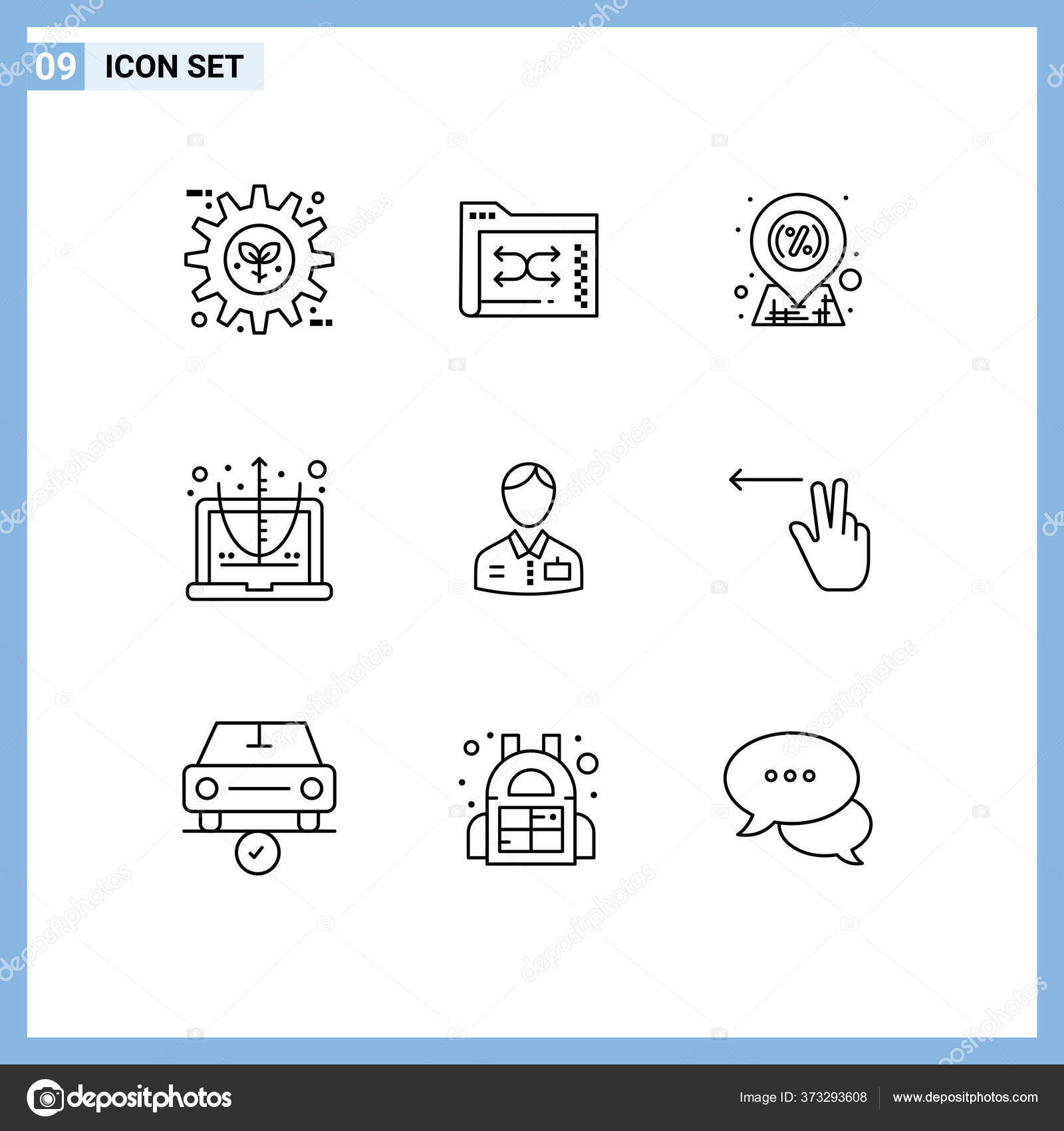 Set Modern Icons Sysymbols Signs Equation Computer Folder Calculate ...