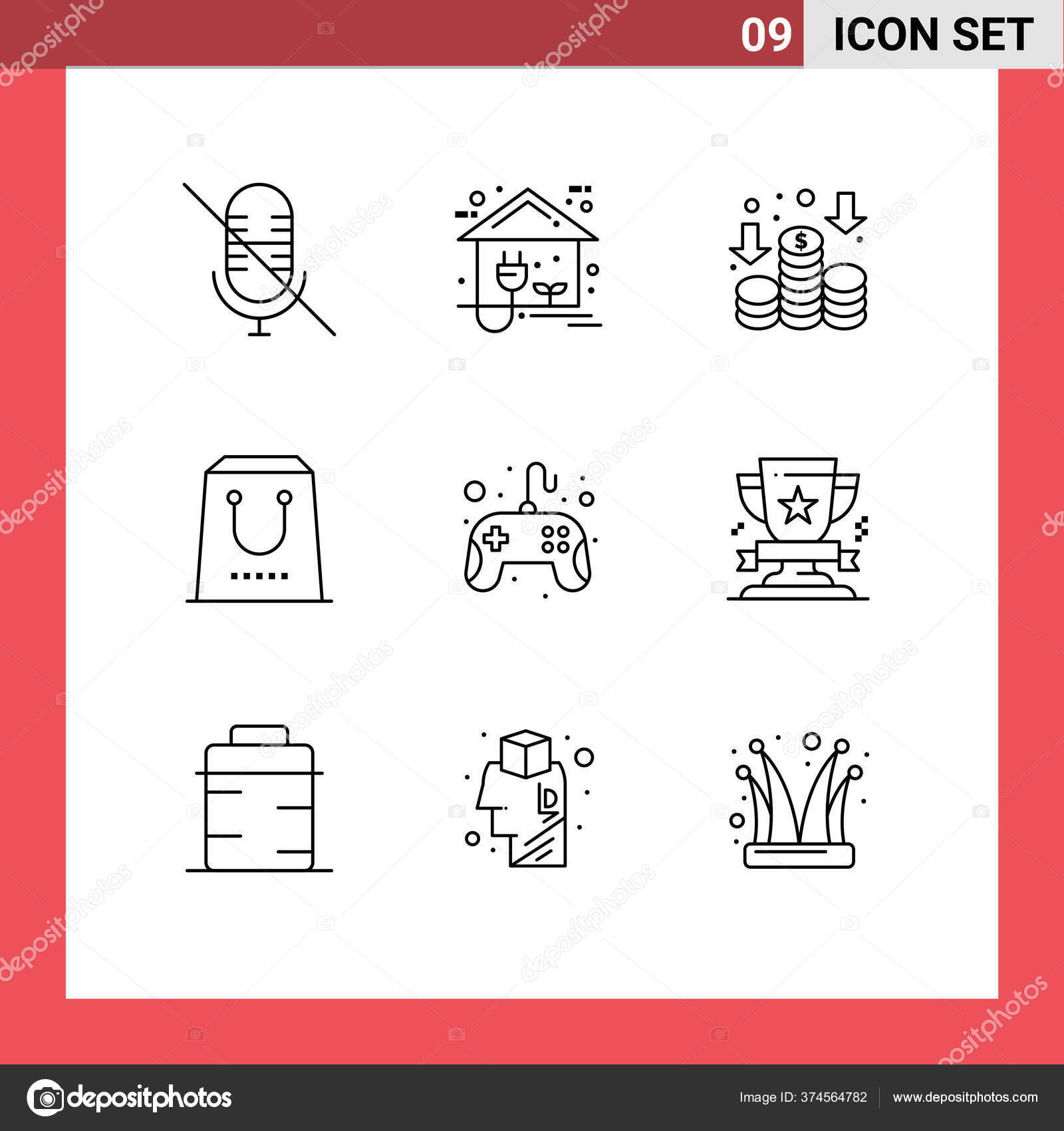 Outline Pack Universal Symbols Controller Purchase Finance Package ...