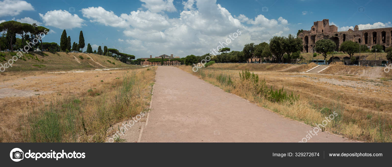 Roman Chariot Racing Stadium