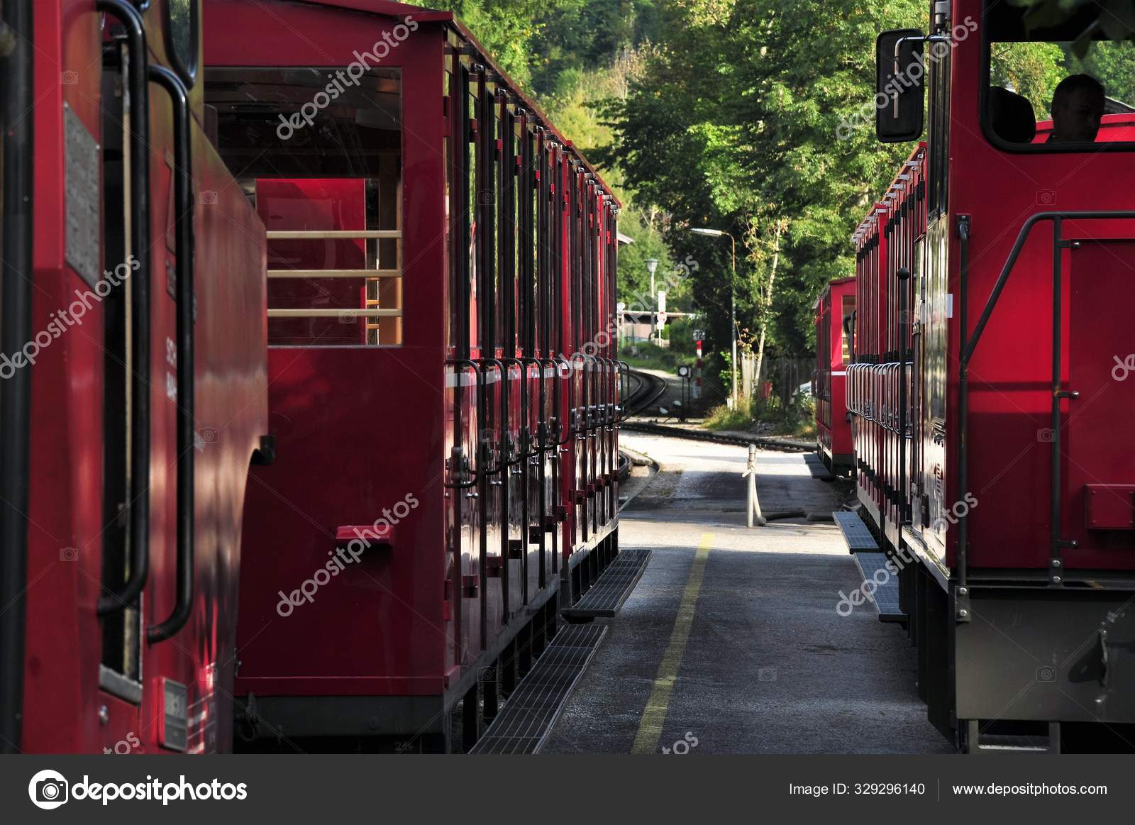 Schafberg Railway Train Gauge Cog Railway Upper Austria Salzburg ...