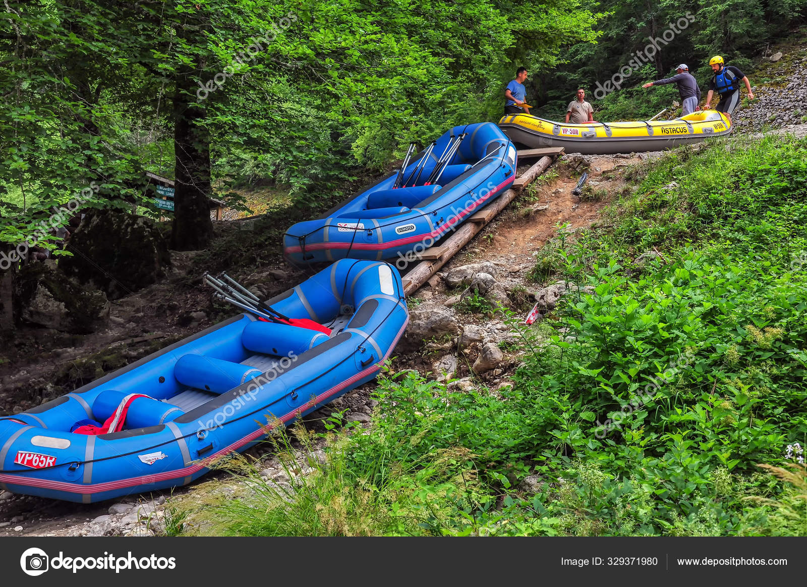 Durmitor National Park Montenegro Scene Rafting Adventure Tara River ...