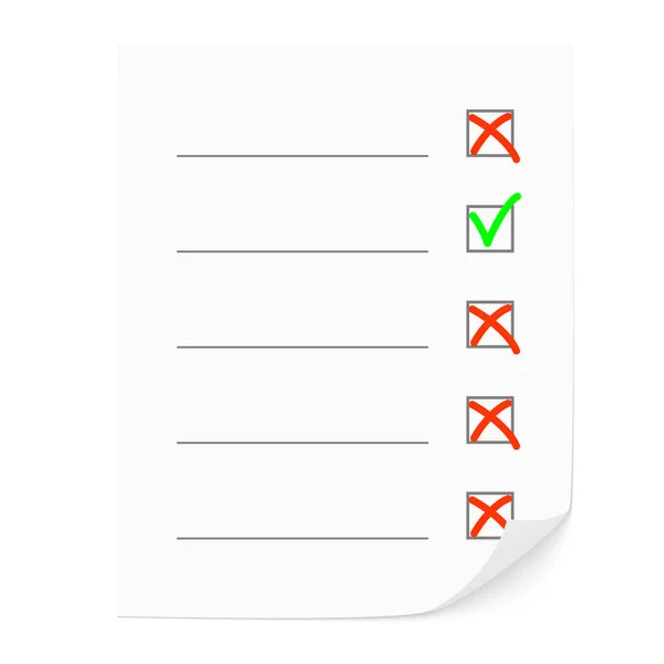 100,000 Checklist wrong Vector Images | Depositphotos