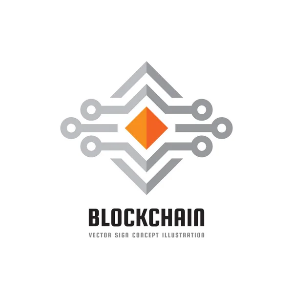 Blockchain logo Vector Art Stock Images | Depositphotos