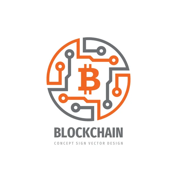 Blockchain logo Vector Art Stock Images | Depositphotos