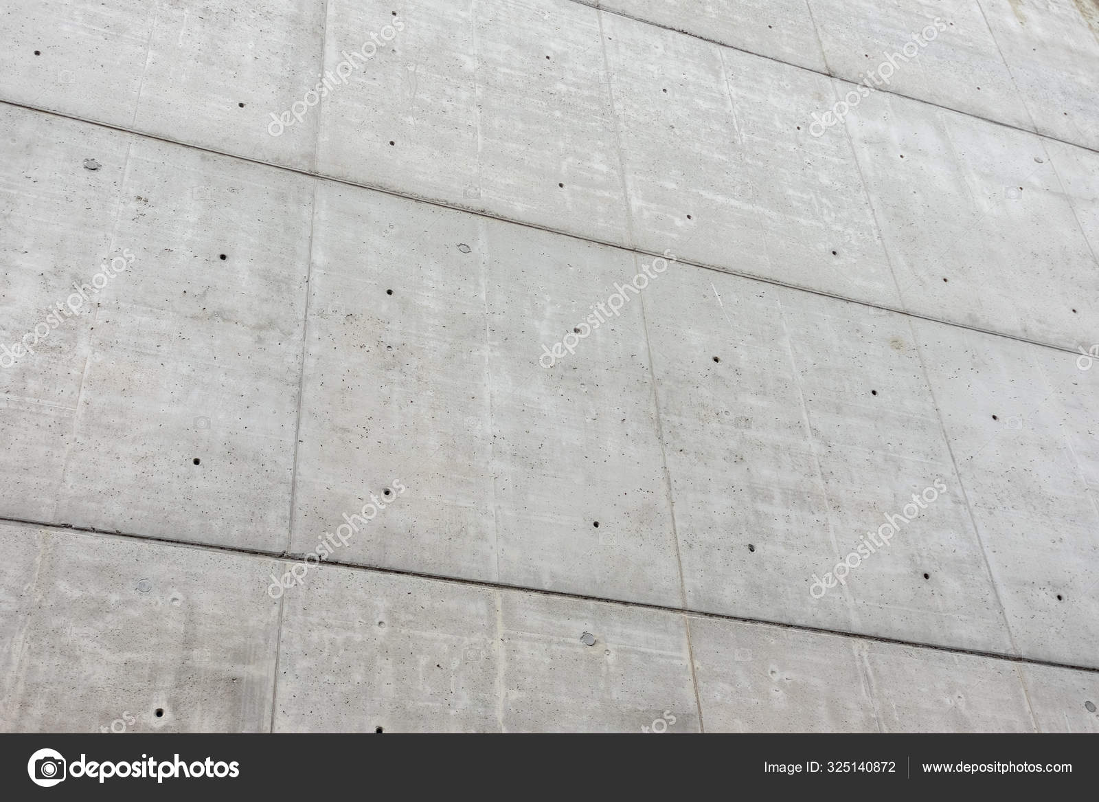 Wall Dark Gray Concrete Blocks Stock Photo by ©arturlans 325140872