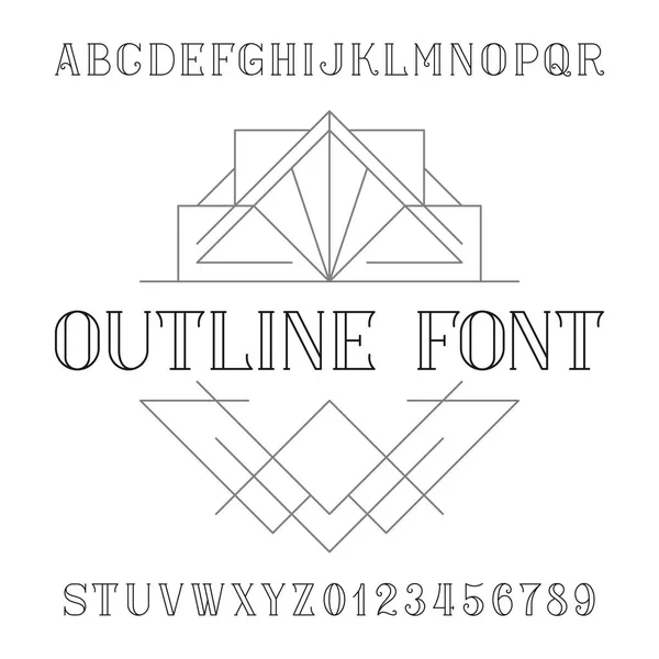 100,000 Outline font Vector Images | Depositphotos