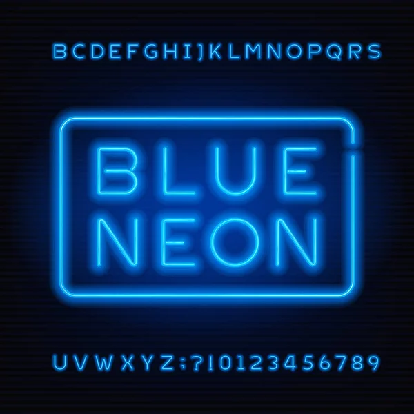 Neon 2059 Alphabet Font Neon Letters Numbers Symbols Abstract ...