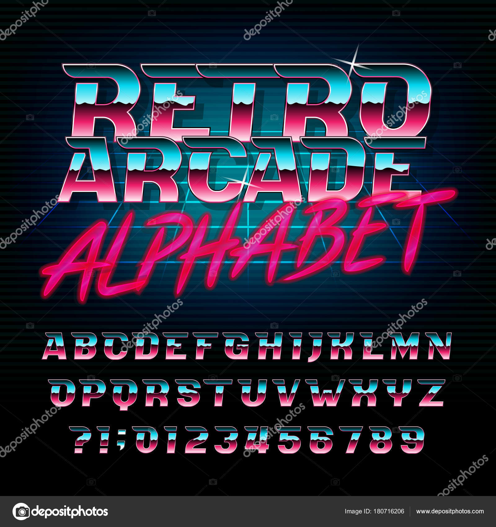 Game Font Svg Pixel Font Clipart Cartoon Font Arcade Alphabet Font ...