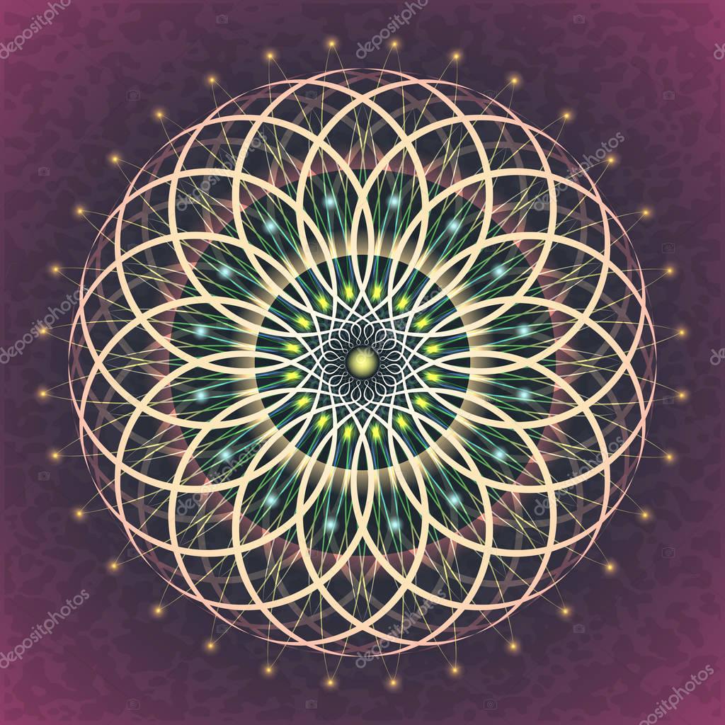 Geometría Sagrada Flor de la Vida 2022