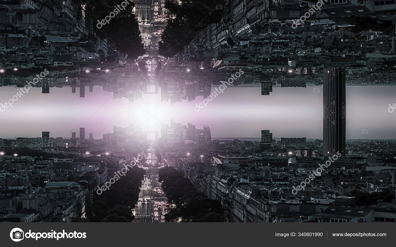 Parallel Universe Science Theory — Stock Photo © manjik #340601990