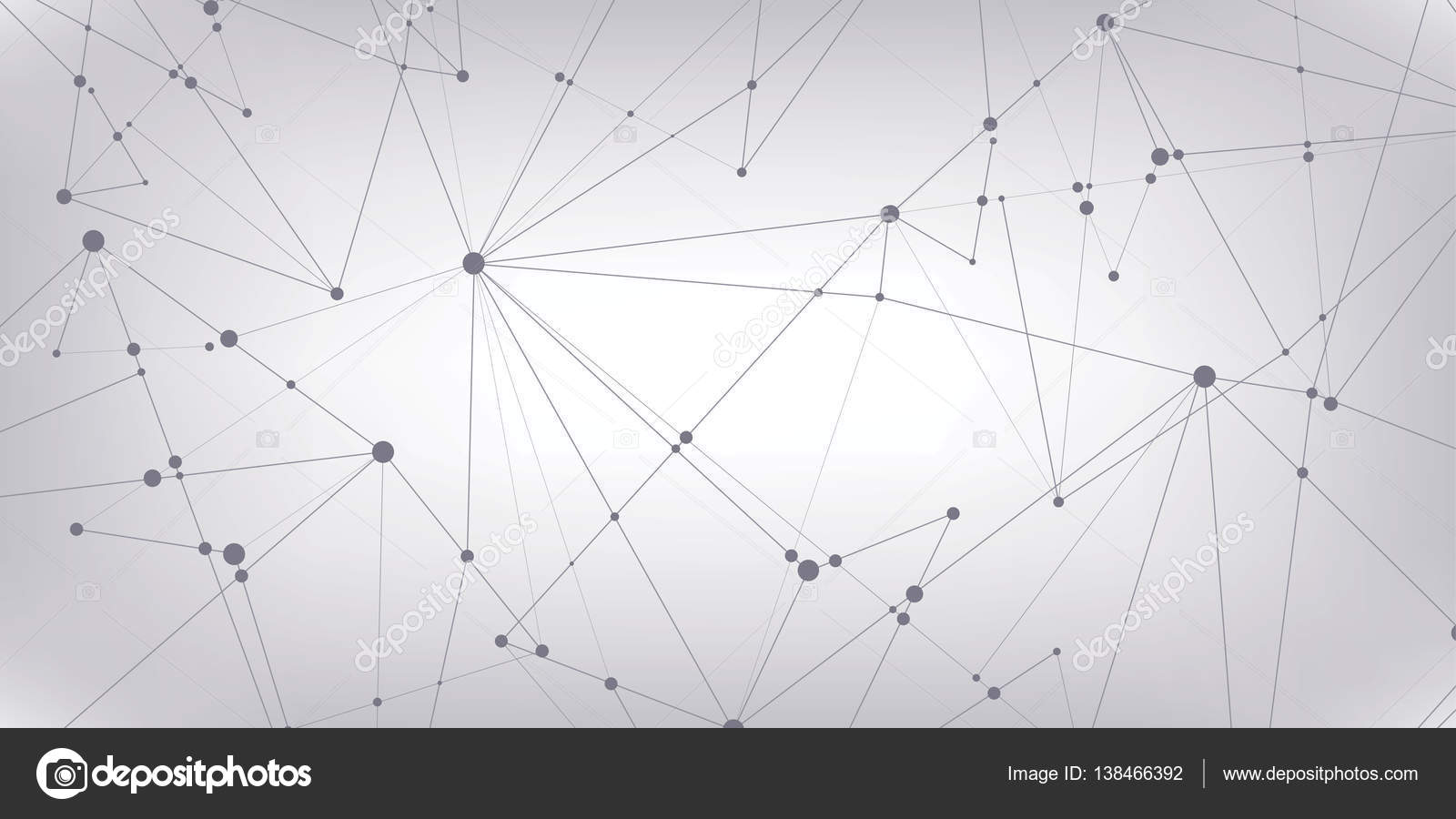 Many lines and points. Abstract background, geometry wallpaper, vector ...