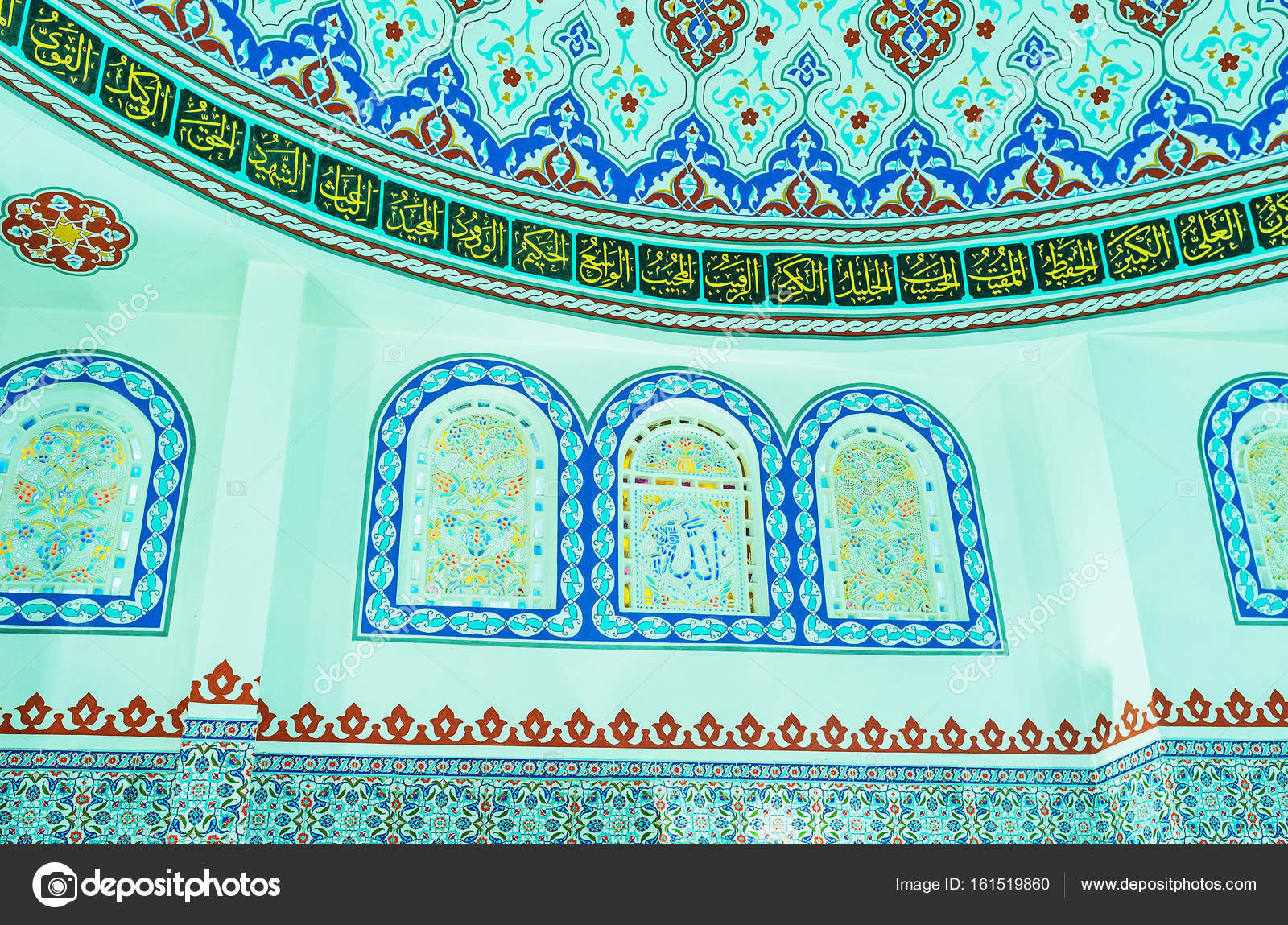 Islamic patterns in Alanya mosque – Stock Editorial Photo © efesenko ...