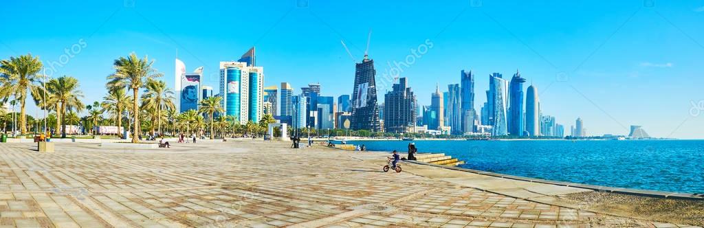 West bay in doha Stock Photos, Royalty Free West bay in doha Images ...