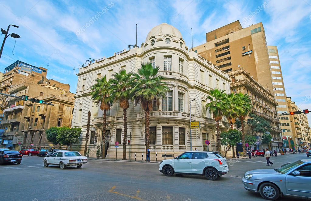 Arquitectura del centro de El Cairo, Egipto 2024