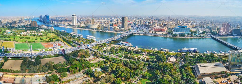 Skyline da cidade do cairo Stock Photos, Royalty Free Skyline da cidade ...