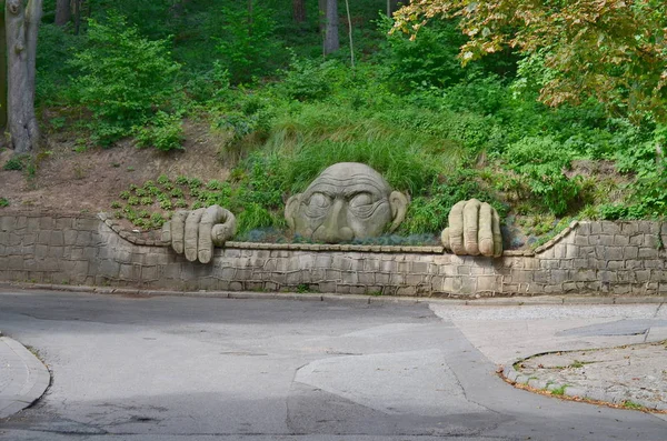 estatua esp ritu gory parkowej, parque de spa, Kudowa Zdroj 2024