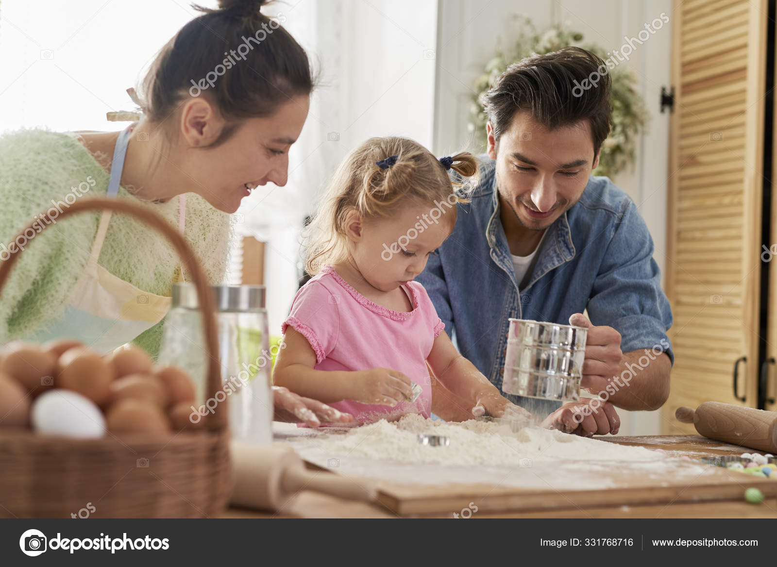 Busy Family Kitchen