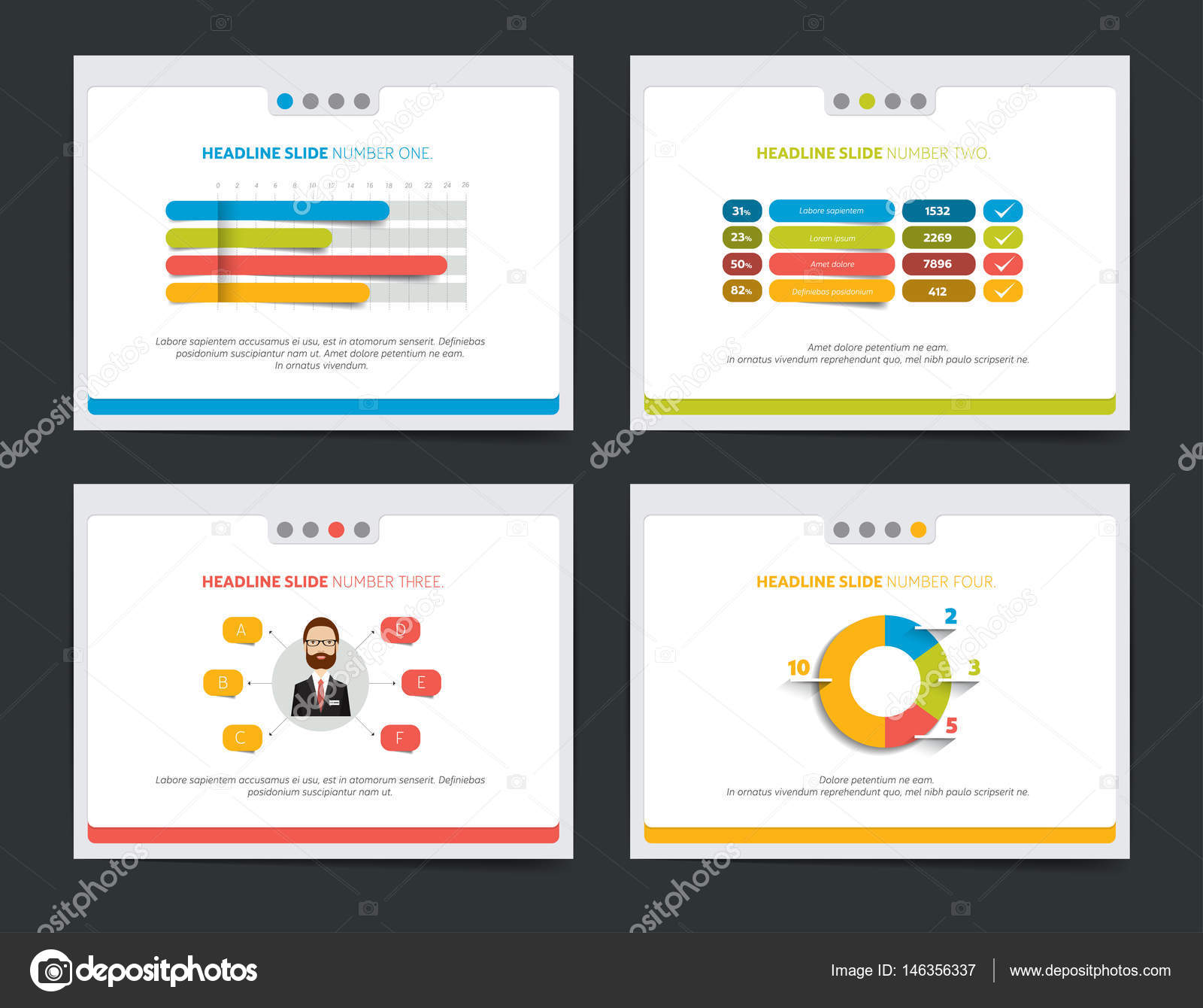 PowerPoint Farbvorlagen