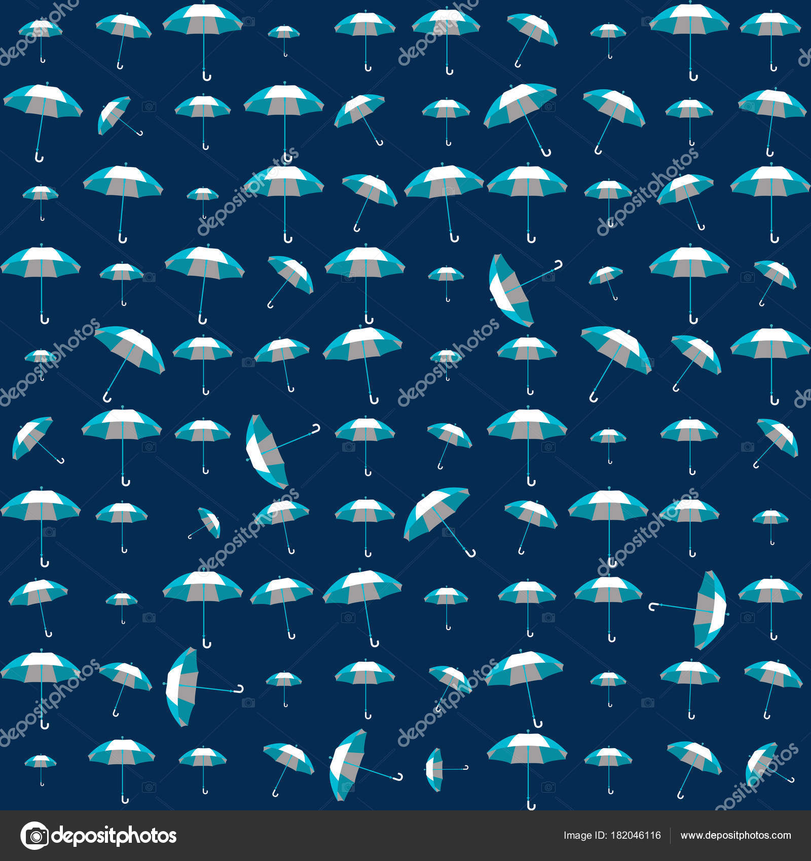 Umbrella Seamless Pattern Design Wallpaper Textile Design Background ...