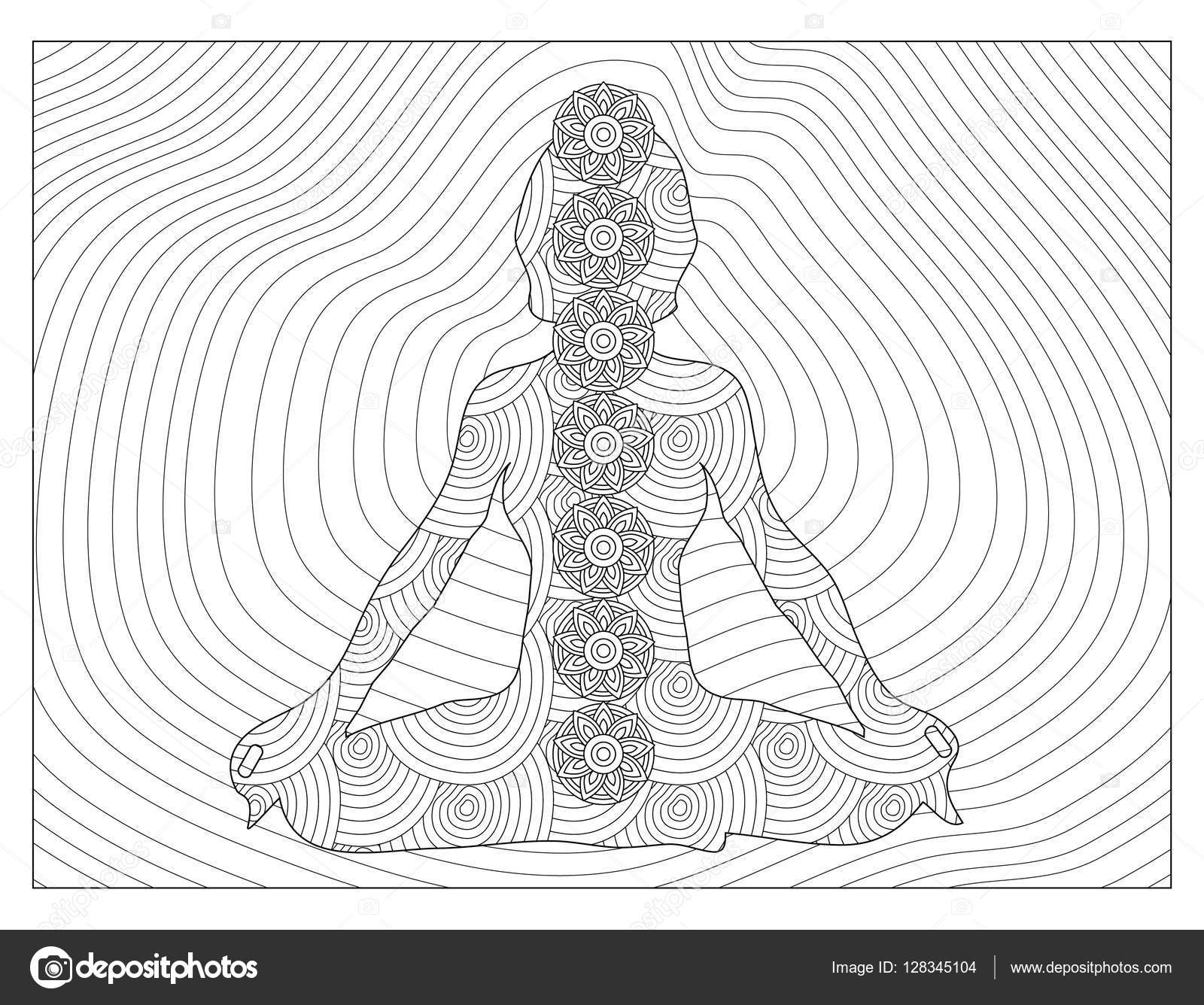 Free Printable Yoga Coloring Pages