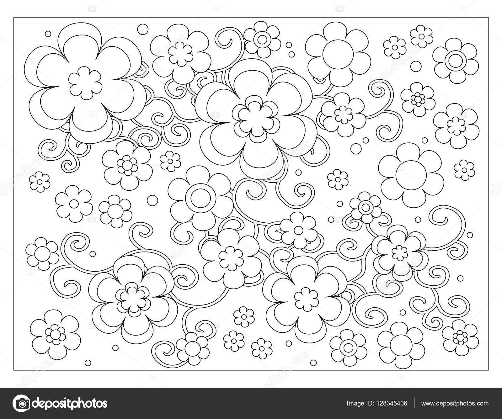 Flower Patterns Coloring Pages | Best Flower Site