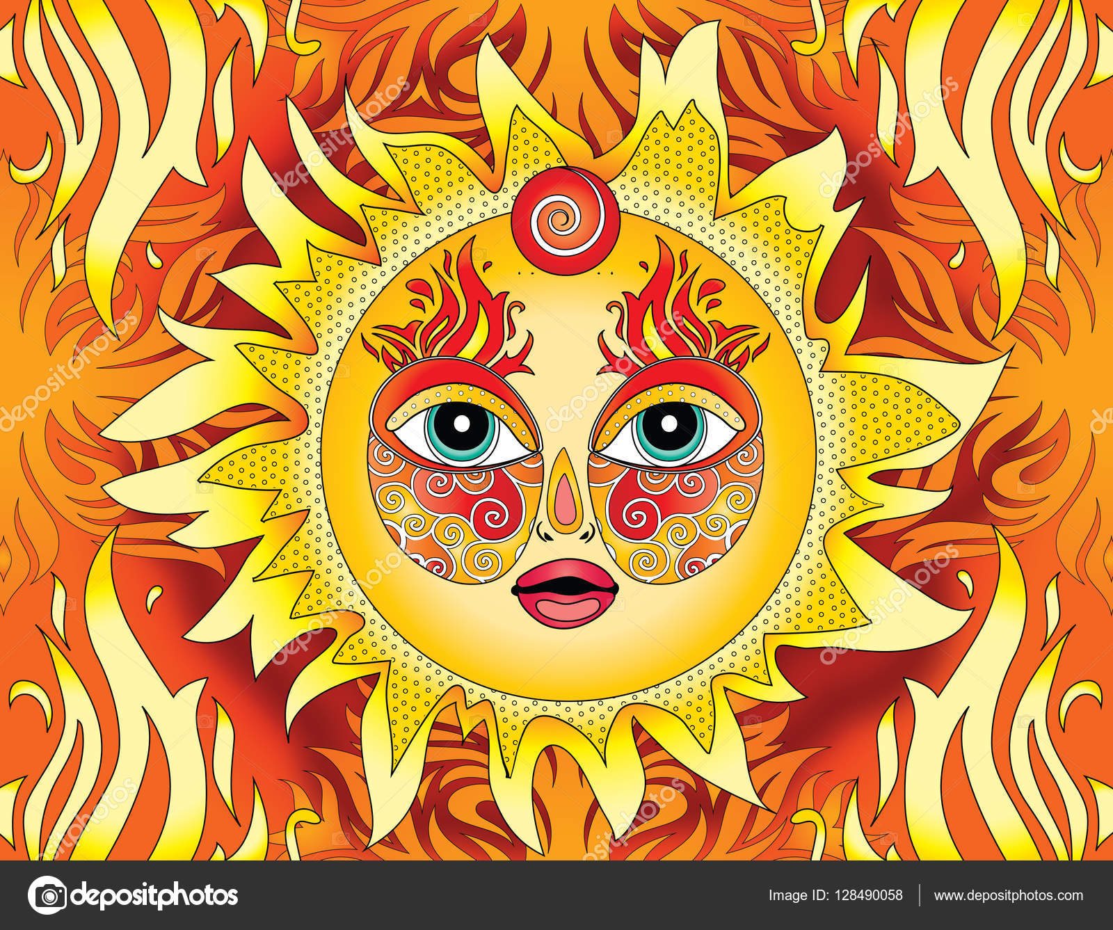 Fire Element Design Stock Photo by ©smk0473 128490058