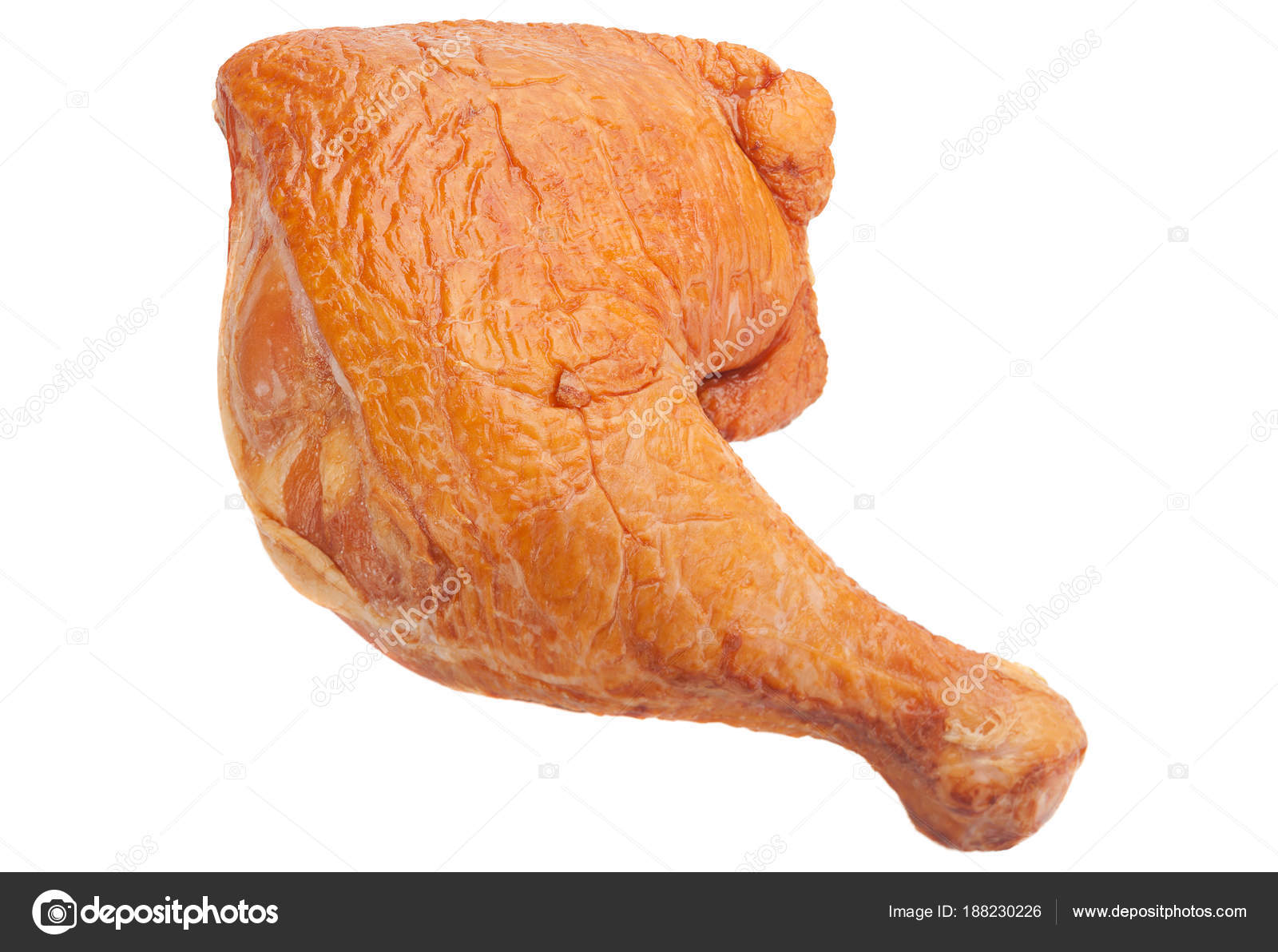 Smoked chicken leg — Stock Photo © jimbo3904 #188230226