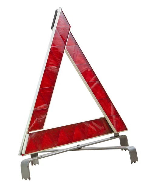 Car emergency sign isolated on white Stock Photo by ©megastocker 41975785