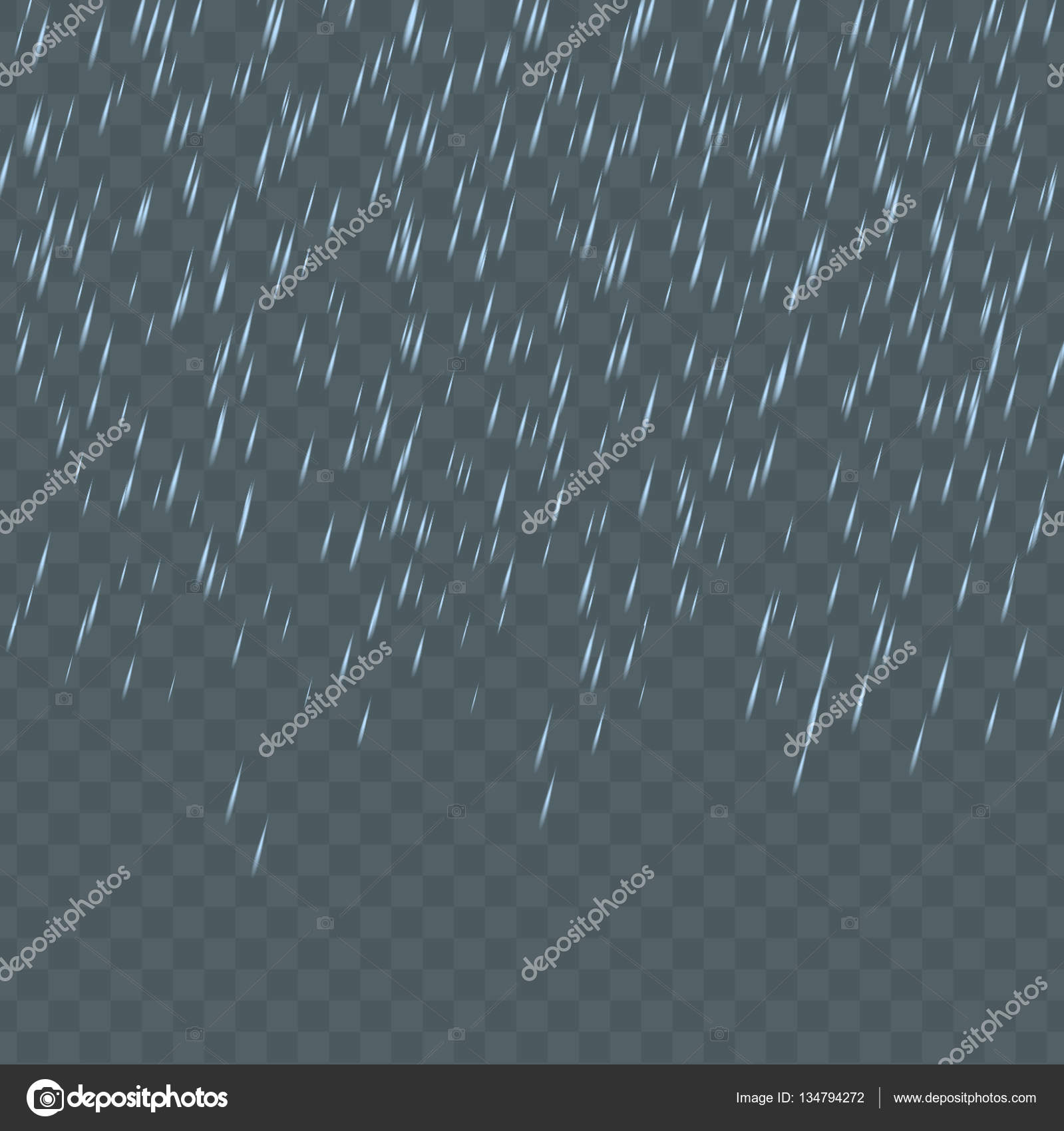 Random falling blue rain drops Stock Vector Image by ©helen.tosh #134794272