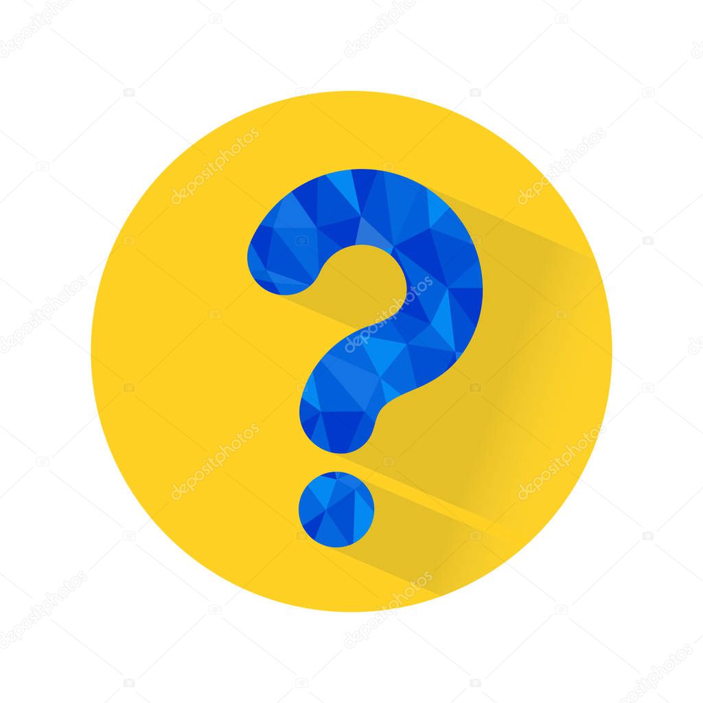 Marca de interrogación, icono de pregunta, símbolo Quiz, plantilla de ...