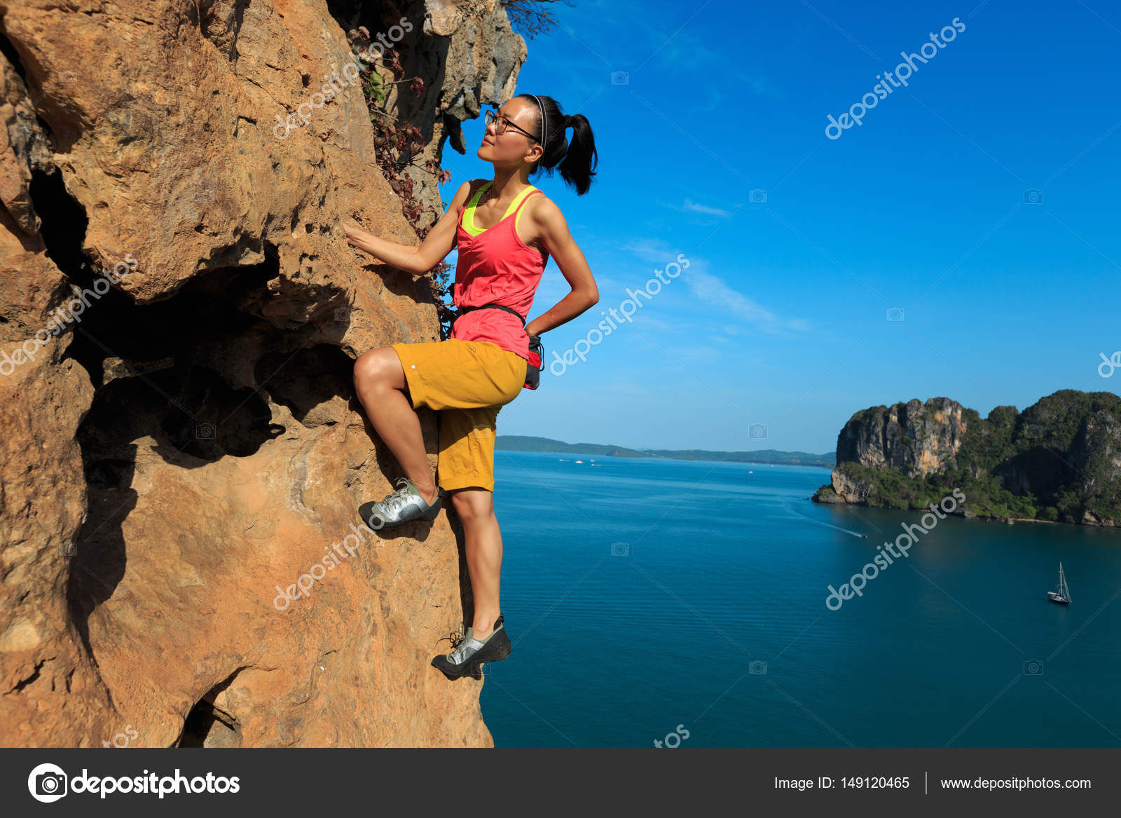 Young Female Climbers