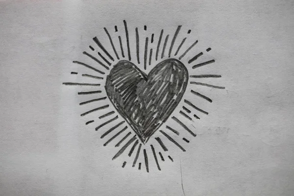 Broken heart drawing Stock Photos, Royalty Free Broken heart drawing ...