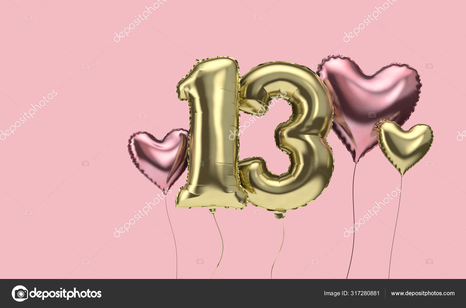 Number 13 Birthday