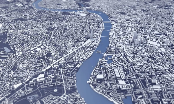 Fotos de A realistic image map of london, Imagens de A realistic image ...