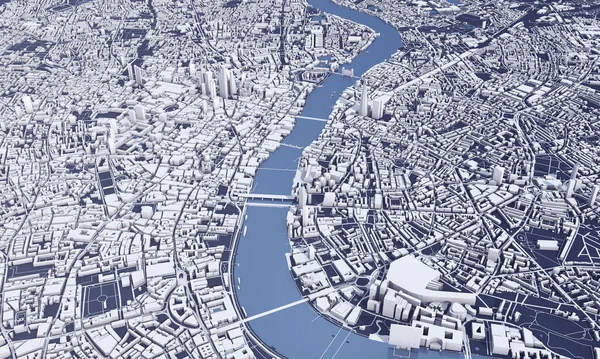 Fotos de A realistic image map of london, Imagens de A realistic image ...