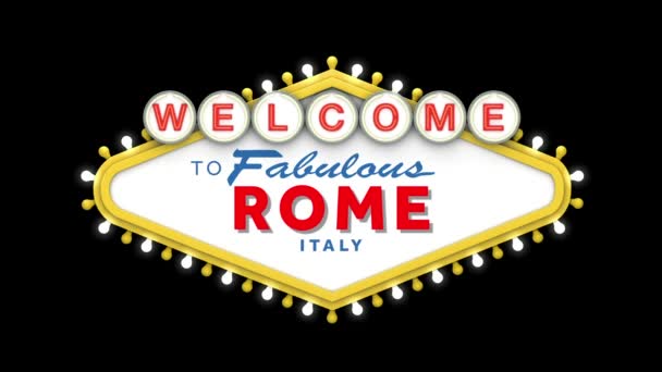 27 Welcome to rome Videos, Royalty-free Stock Welcome to rome Footage ...
