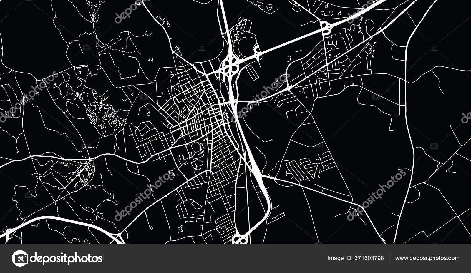 Mapa urbano de Concord, Estados Unidos de América. Capital del estado ...