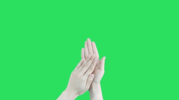 Clapping Hands Green Screen Motion Graphics — Stock Video © ashwadreddy ...