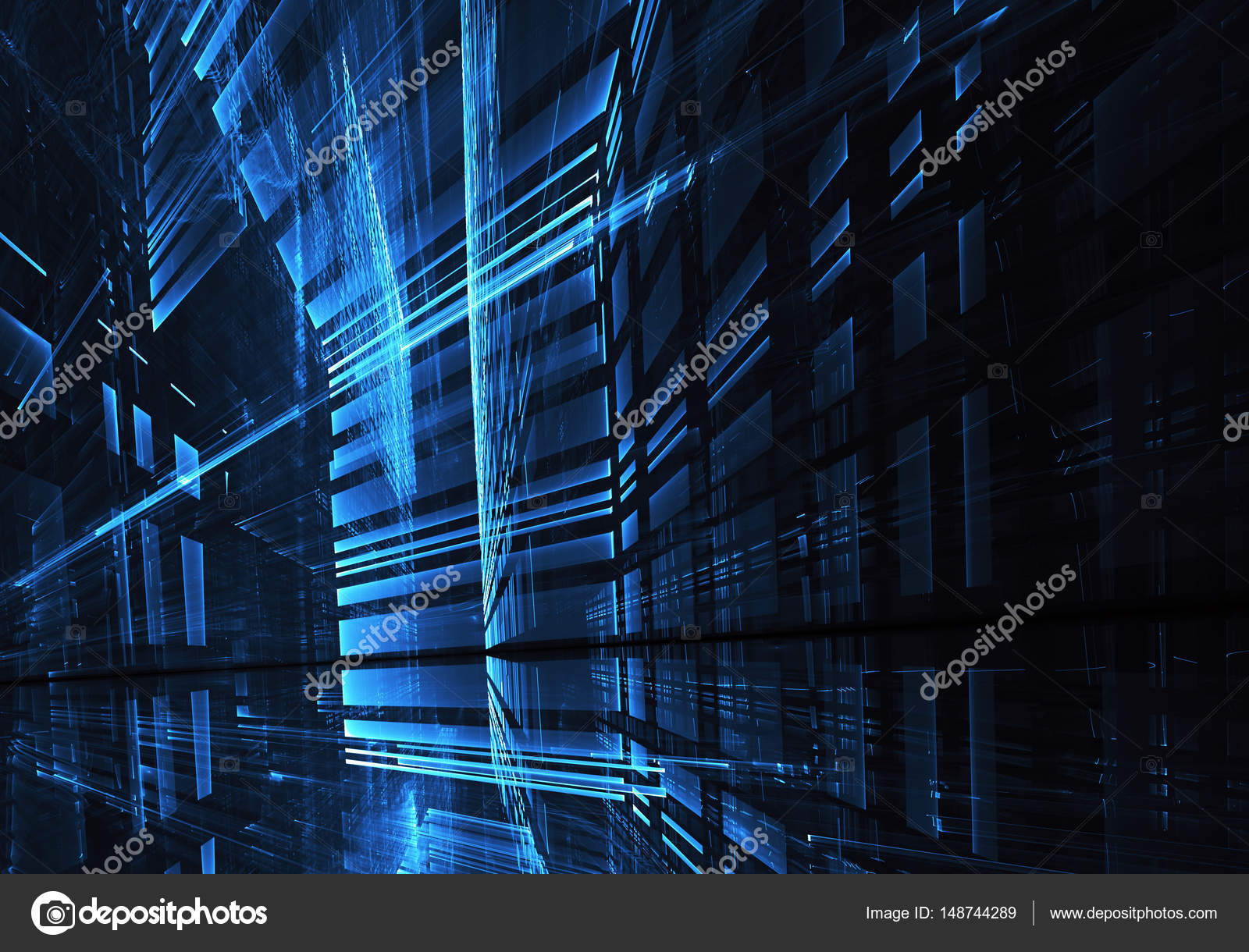 Abstract technology illustration — Stock Photo © ikterna #148744289