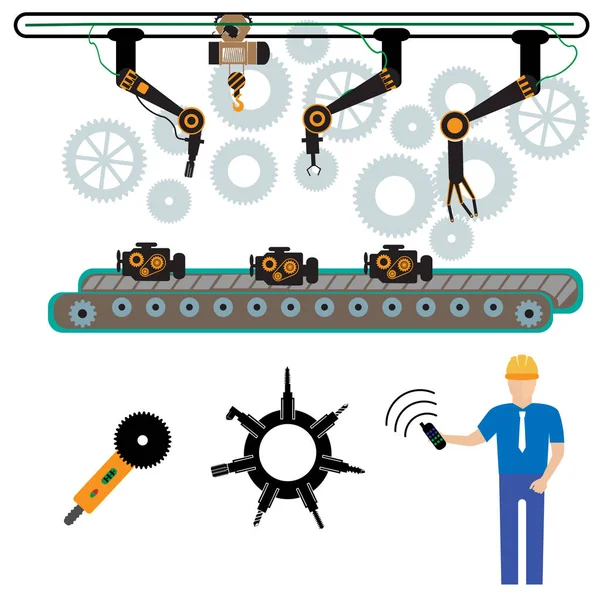 23,866 Factory process Vectors, Royalty-free Vector Factory process ...